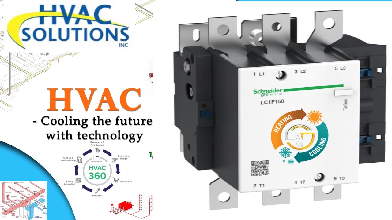 Schneider Contactor#How To Clean#Carrier Chiller-C30XAB4512# - YouTube