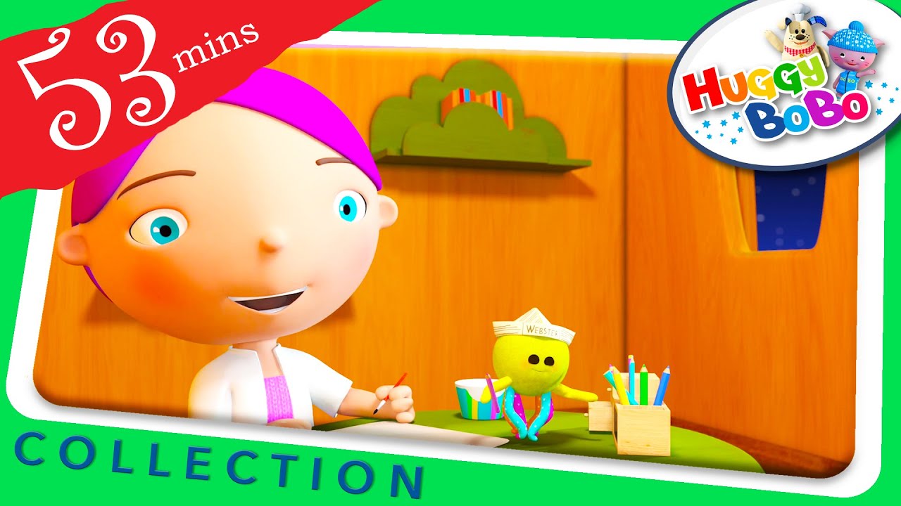 Little Miss Muffet | + Lots More Nursery Rhymes | By HuggyBoBo - YouTube