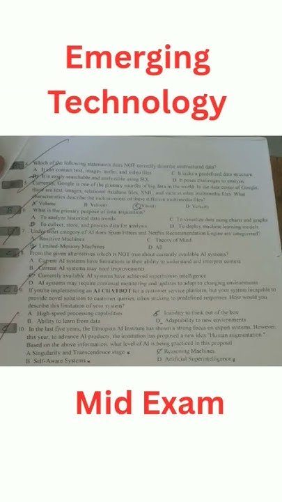 Emerging Technology || Mid Exam - YouTube