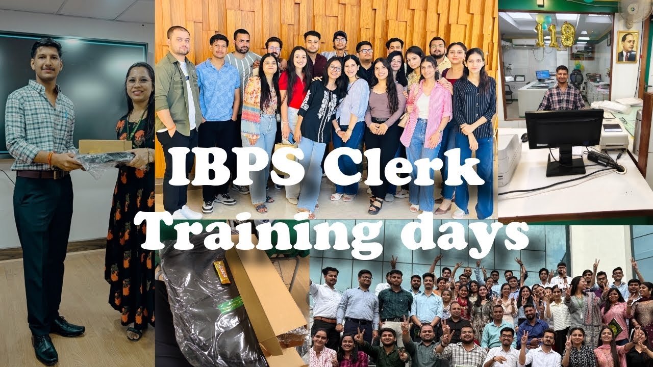 Ibps clerk Training Days & DV #ibps #ibpsclerk #sbi #sbiclerk - YouTube