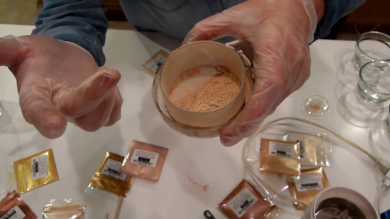 Making a Mineral Finishing Powder, Only 3 Ingredients!!!! - YouTube