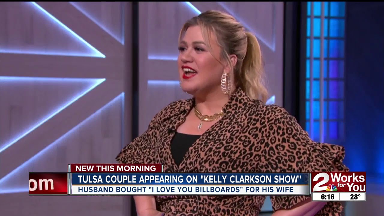 Tulsa couple appearing on "Kelly Clarkson Show" - YouTube