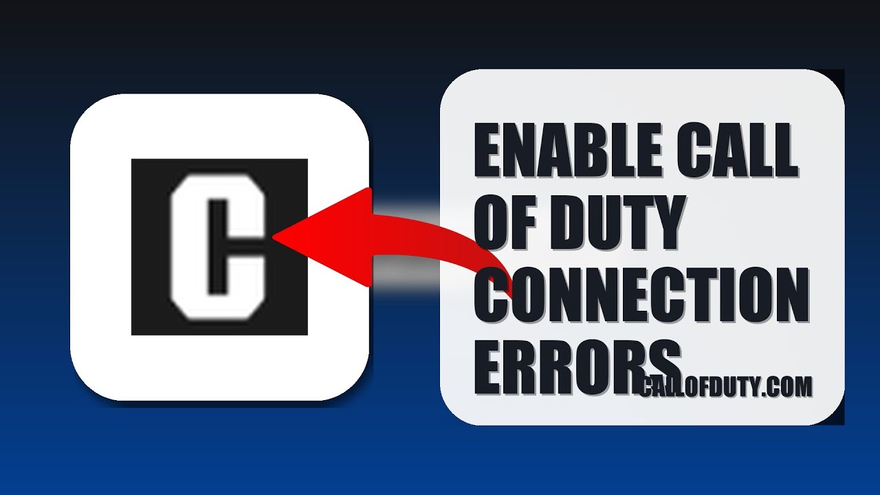How To Enable Call Of Duty Connection Errors 2025 (EASY GUIDE) (2026 ...