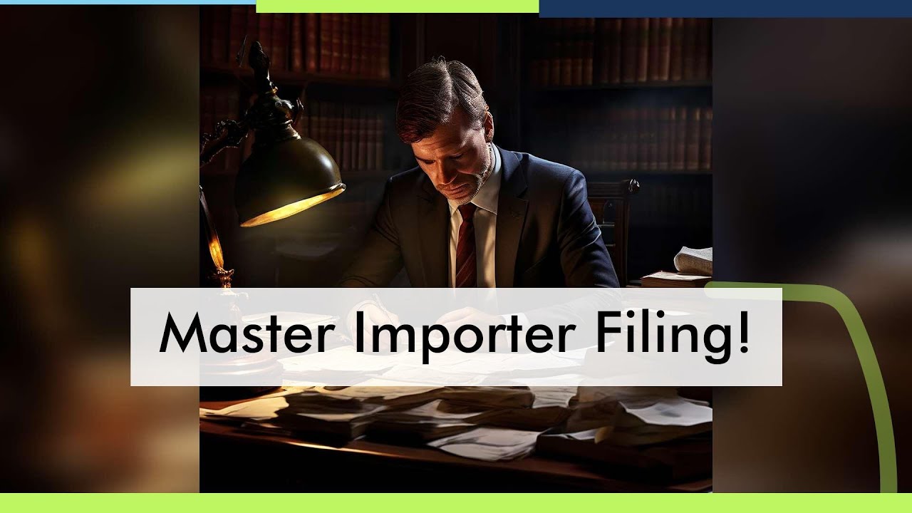Mastering Importer Security Filing: Key Information and Insights - YouTube