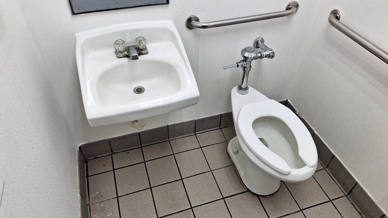 Shell Unisex Restroom - YouTube