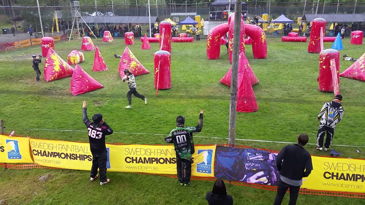 Angry Tribe vs Generation Joy Div 1 Third point (Swedish Paintball ...