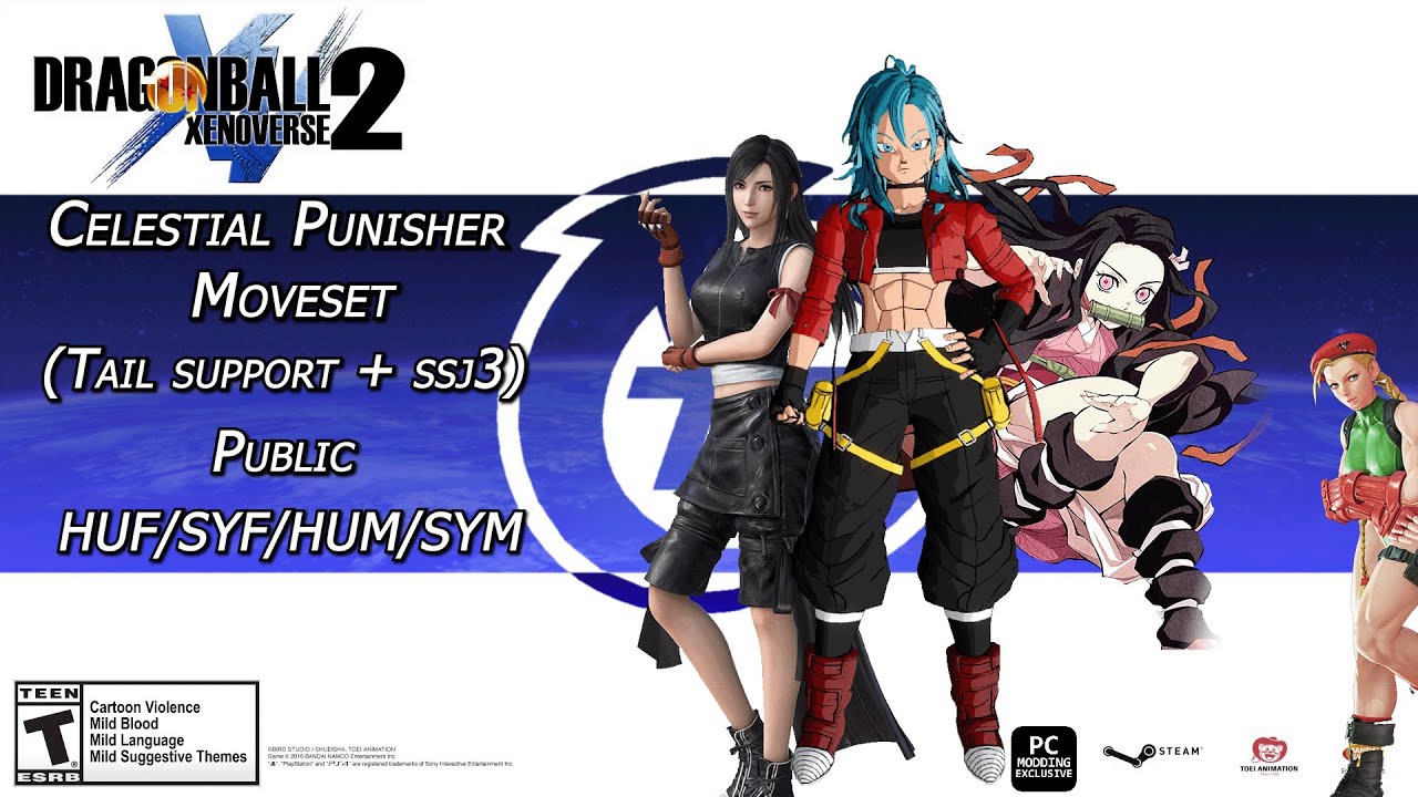 DBXV2 Mods: Celestial Punisher Moveset - YouTube