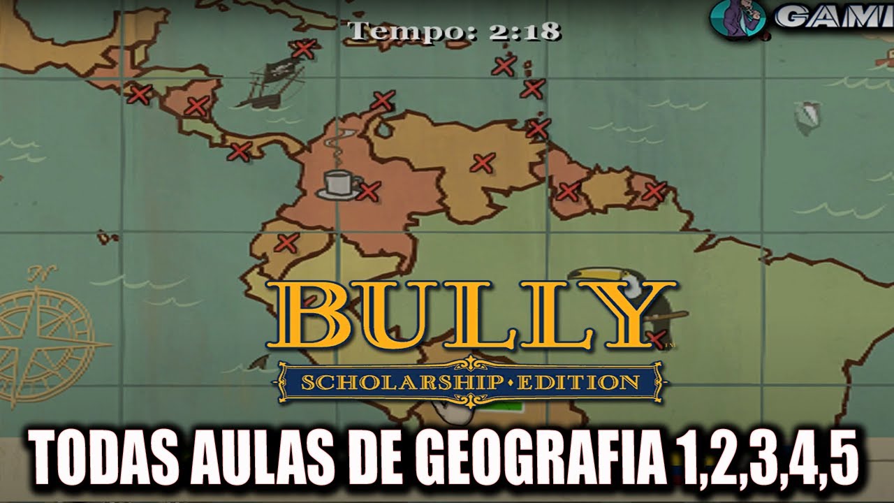 BULLY SCHOLARSHIP EDITION COM MOD GRAFICO 4K GUIA TODAS AULAS DE ...