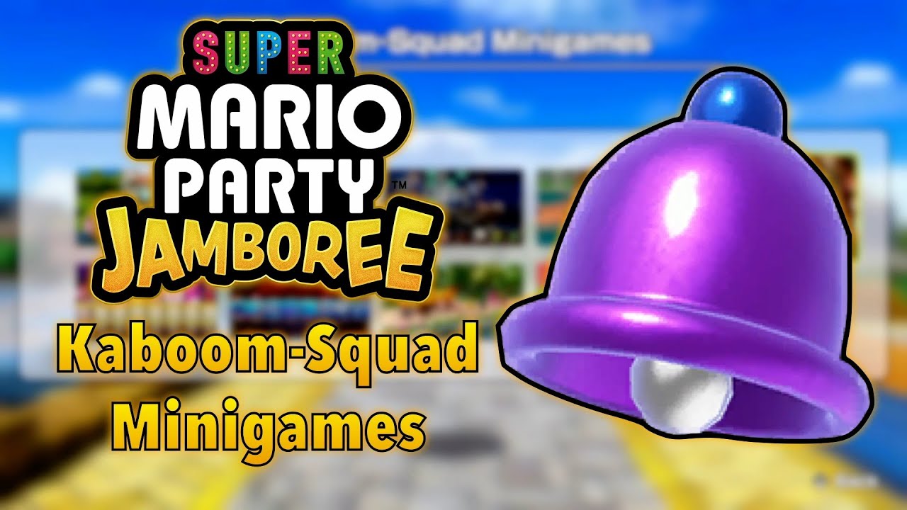 Super Mario Party Jamboree - Every Kaboom-Squad Minigame 💥 - YouTube