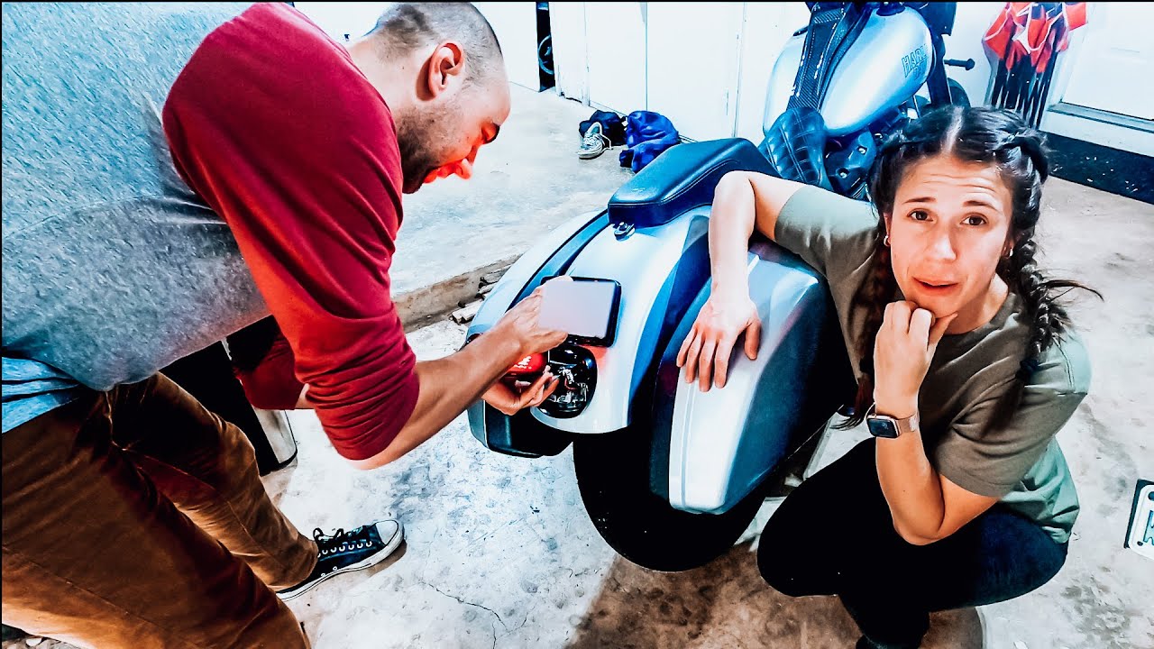 How to Install a Moons Low Profile LED Tail Light V3 on a 2020 Harley ...
