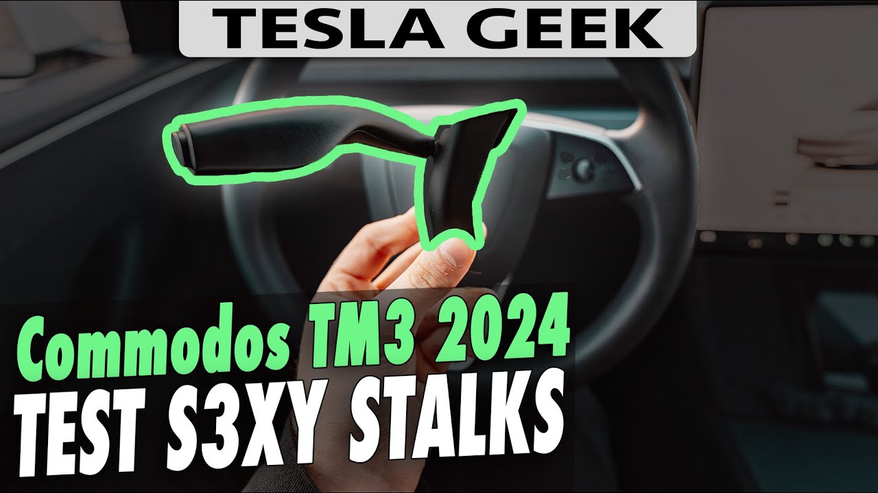 S3XY Stalks : corrigez le + gros défaut de la Model 3 2024, en ajoutant ...