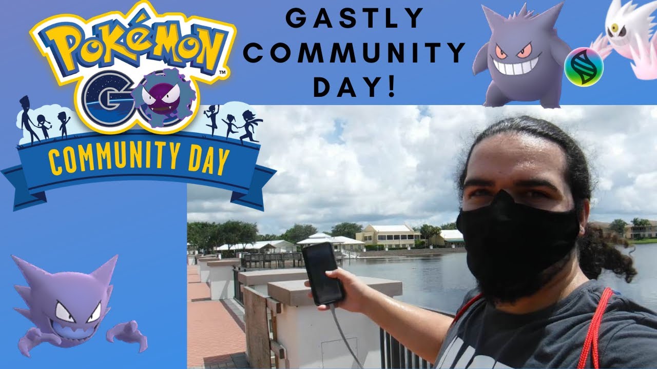 Pokemon GO Gastly Community Day Adventure! - YouTube