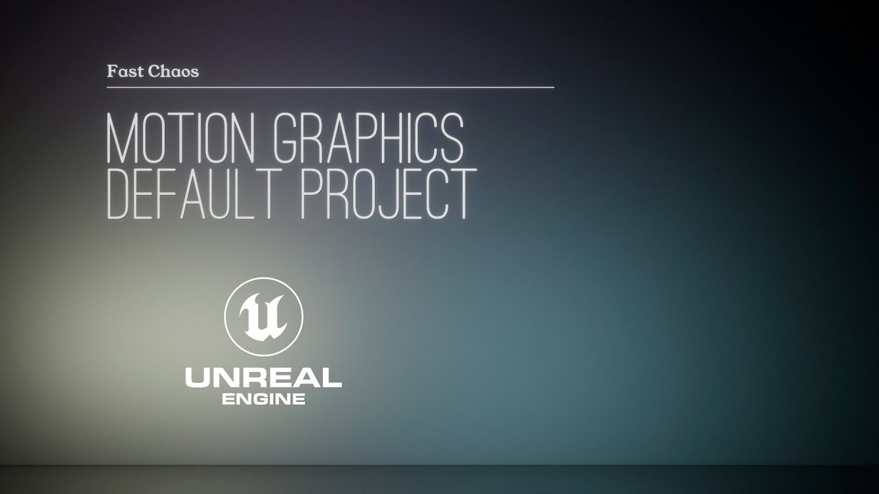 This template makes Unreal Engine usable for old Motion Designers like ...