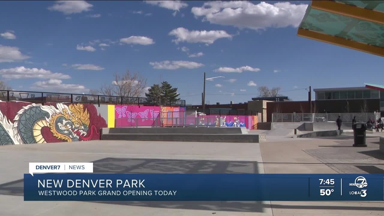 New park opens in Denver's Westwood neighborhood - YouTube