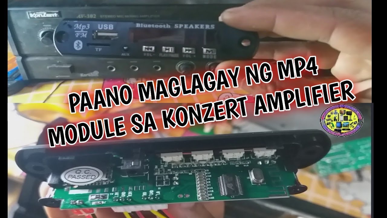 How To Install mp4 module to Amplifier. - YouTube