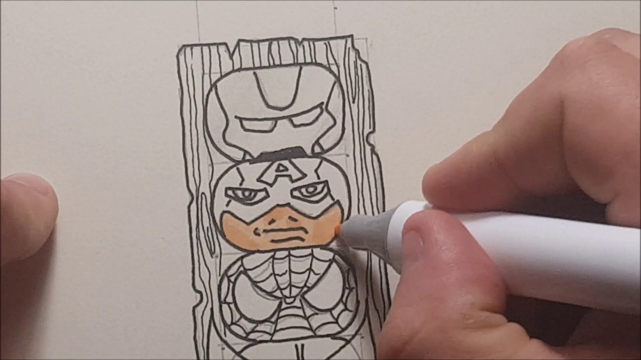 TOTEM SUPER EROI MARVEL - YouTube
