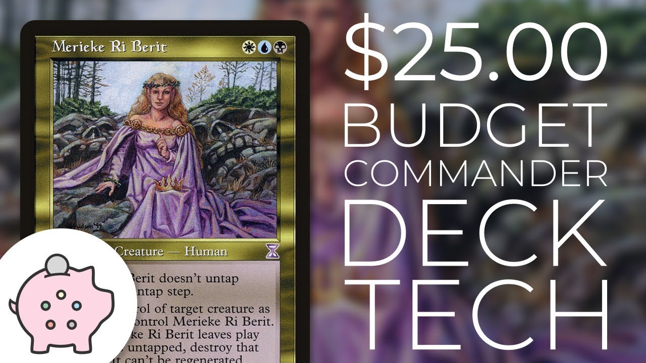 Merieke Ri Berit | EDH Budget Deck Tech $25 | Theft | Magic the ...
