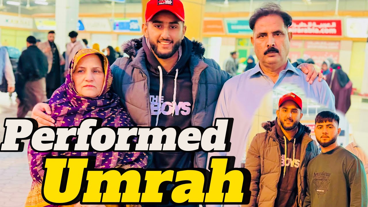 AJ ALHUMDULILA SARI FAMILY UMRAH PA JA RAHI HI ️ || BABA UMAR VLOGS - YouTube