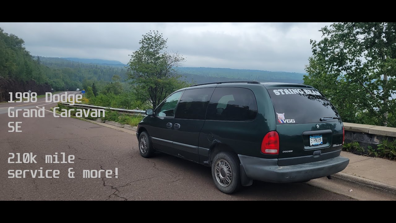 1998 Dodge Grand Caravan SE 210k mile service and more! - YouTube