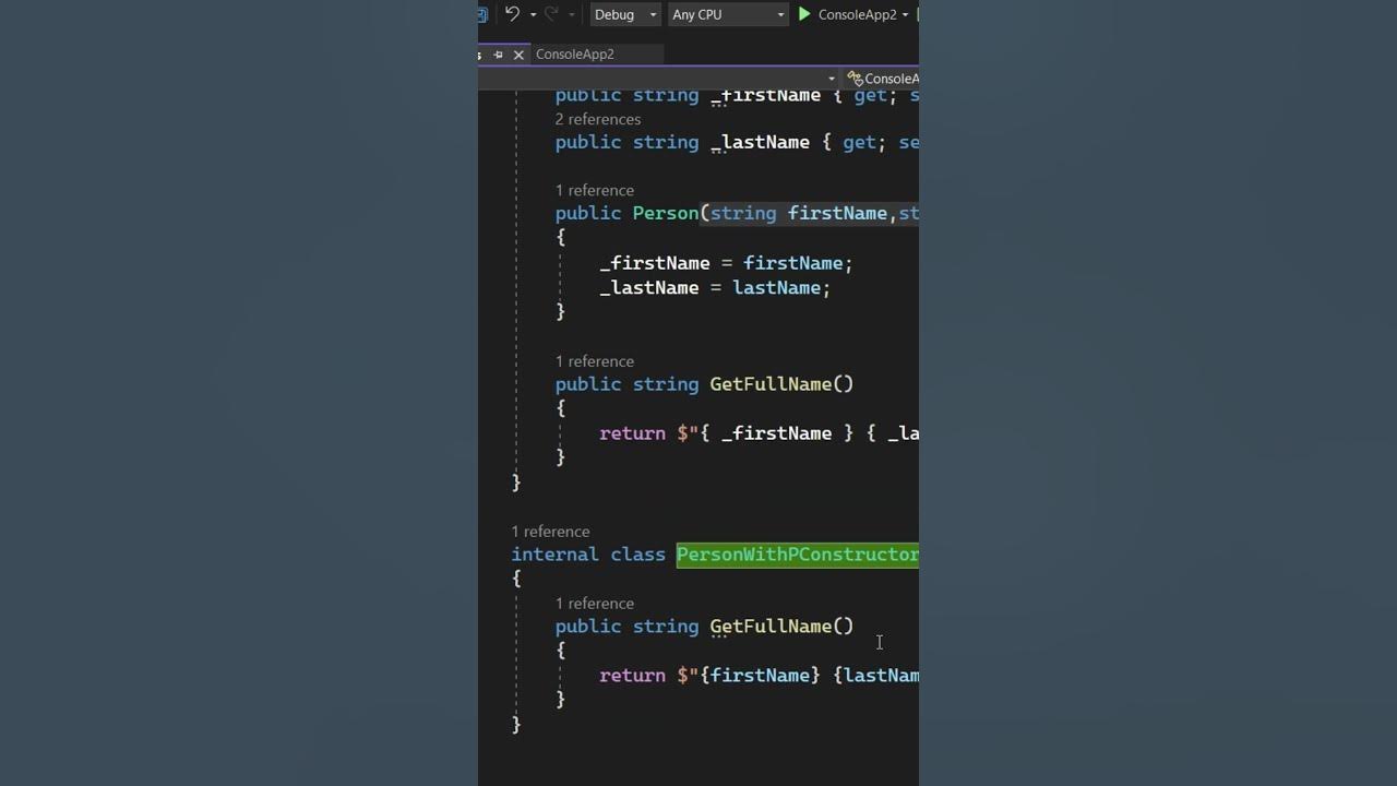 Dont Use A Constructor In Csharp New Type Of Constructor In Csharp Dotnet Youtube