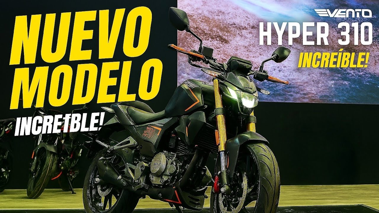 🔥NUEVA VENTO HYPER 310! ¿La mejor naked del año? 🔥 - YouTube