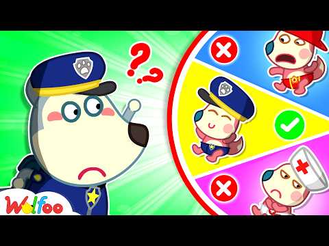 Wolfoo Police 👮 Try-a-Job Day with Jenny | Learn Jobs and Professions | Wolfoo Channel |Kids Cartoon