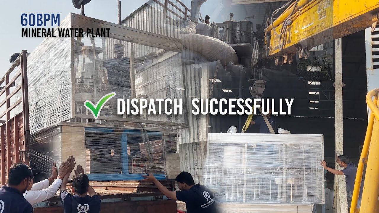 Mineral Water Bottling Plant Dispatch Successfully Completed - YouTube
