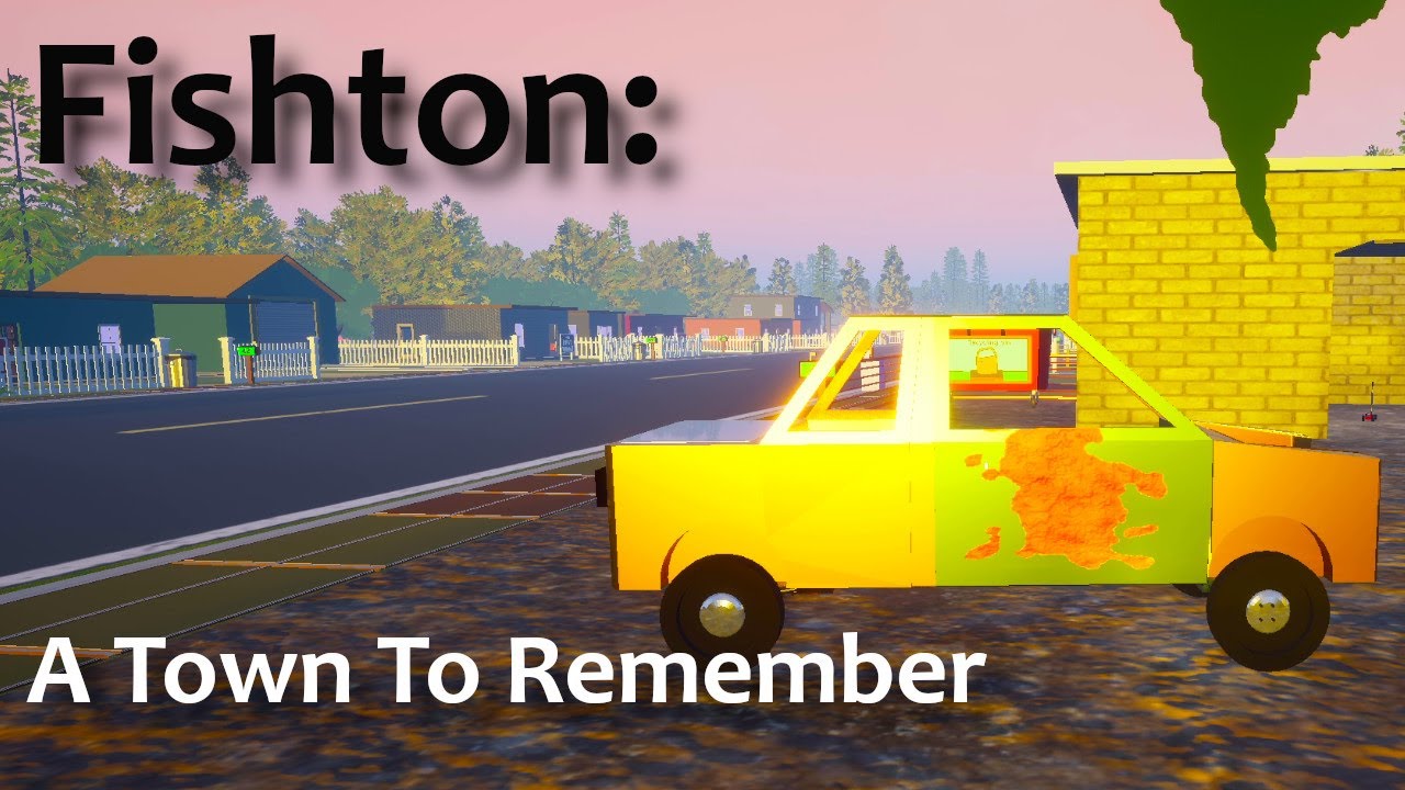 Fishton: A Town To Remember | Episode 1 | Fishy Car Building - YouTube