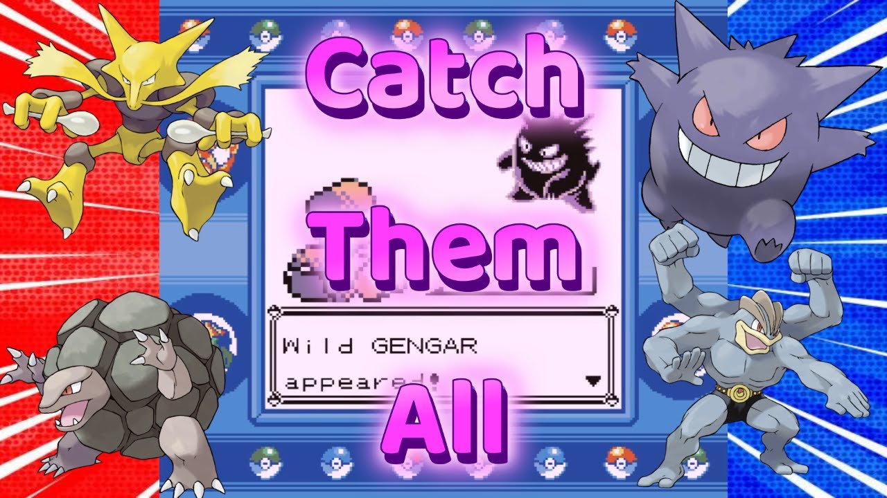 How to Catch ALL TRADE EVOLUTION POKEMON in Pokemon Red & Blue - YouTube