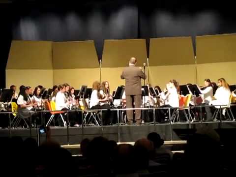 Glen Cove Middle School Band - Lone Star Overture - YouTube