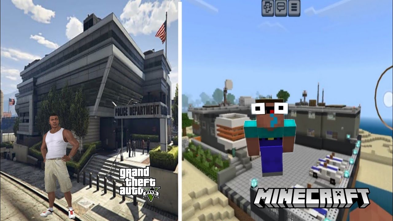 Remade Gta 5 In Minecraft - YouTube