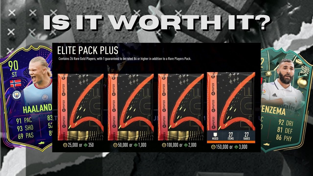 Testing The Elite Pack Plus during the showdown promo fifa 23 - YouTube