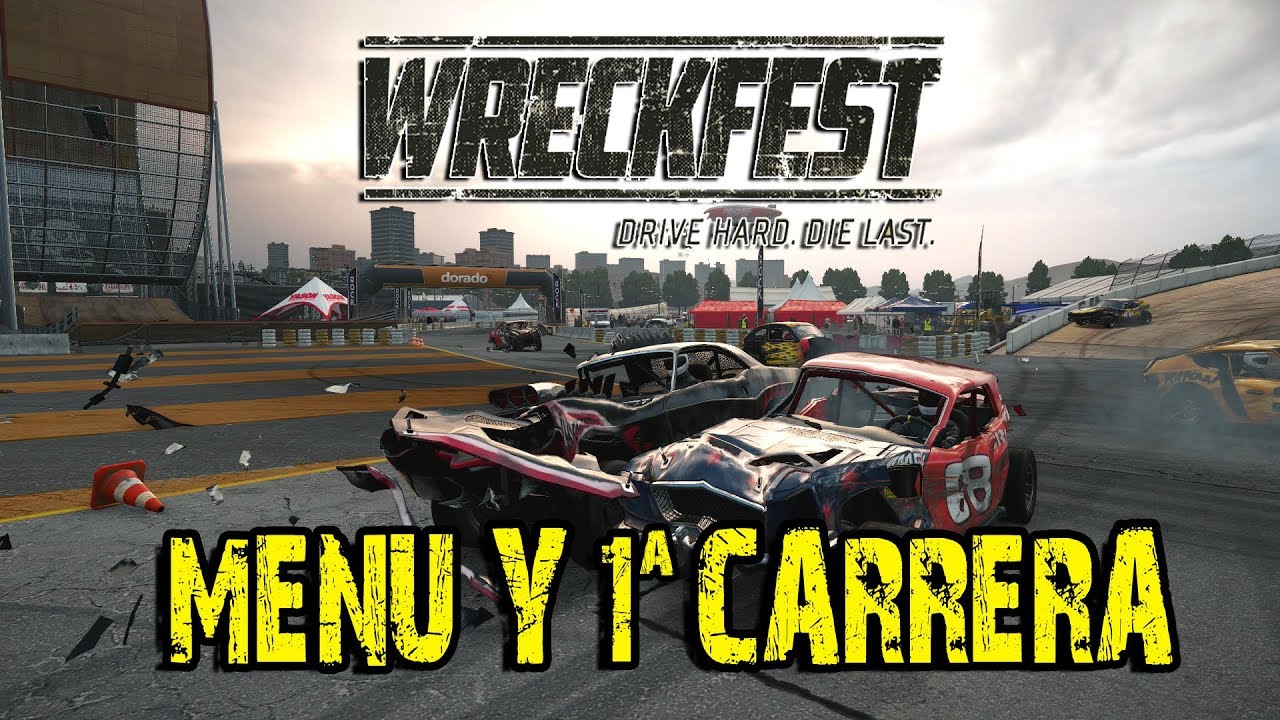 Wreckfest - Menú y 1ª Carrera. ( Gameplay Español ) ( Xbox One X ...
