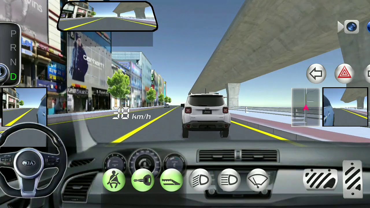 3d driving class see it play it and learn the driving🚘 it is offline ...