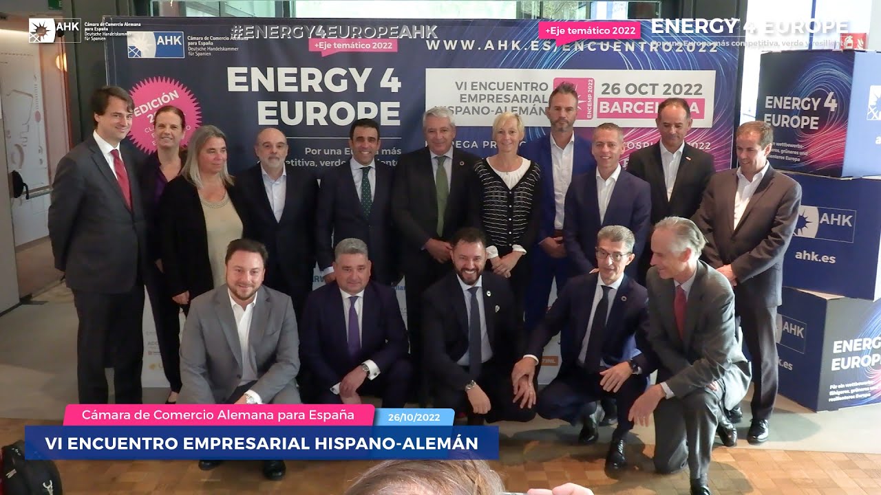 Resumen VI Encuentro Empresarial Hispano-Alemán | 26/10/2022 - YouTube