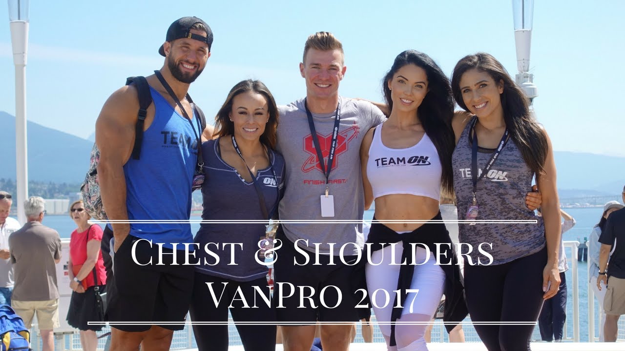 Julian Smith | Mike Sheffer Chest & Shoulders (4K) VanPro Vlog - YouTube