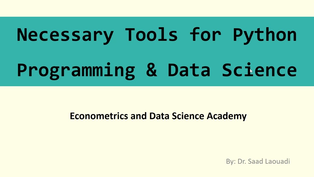 01 Course Introduction Overview Tools For Python Programming And Data 01 Course Introduction Overview Tools For Python Programming And Data
