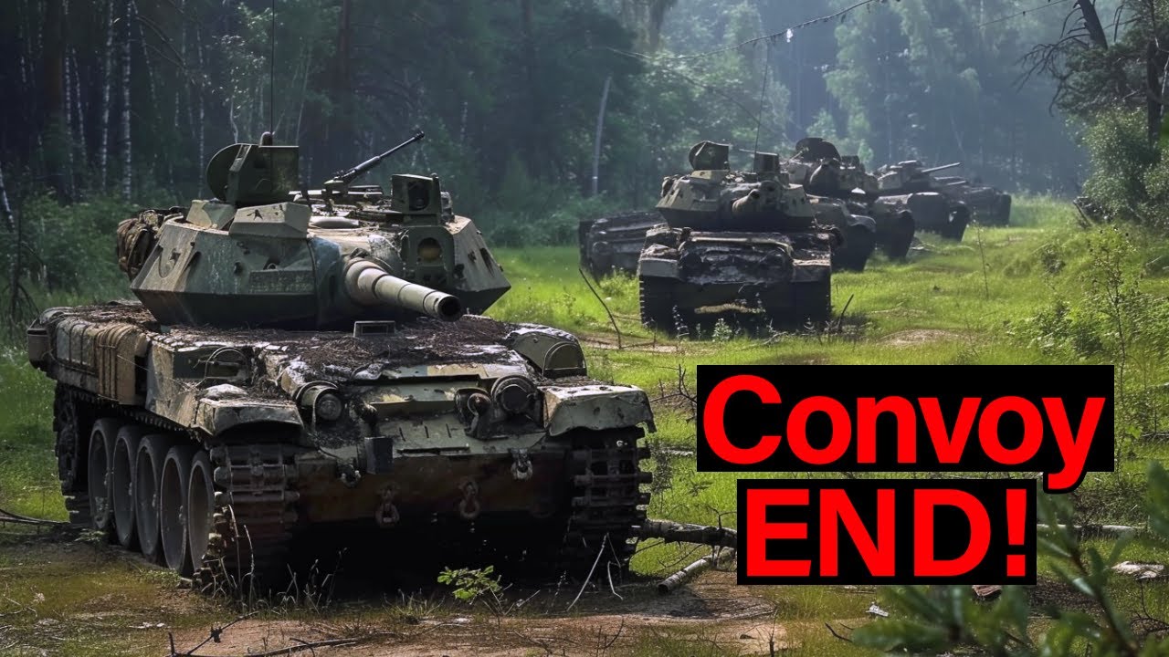 Ukrainian Strikes Neutralize Russian Armored Convoy - Arma 3 - YouTube