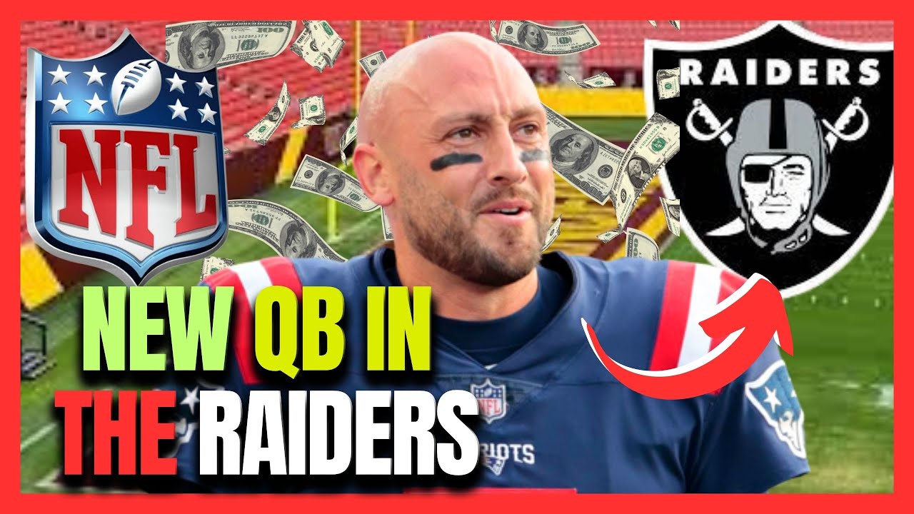 💥 NEWS IN RAIDERS! NEW QB ARRIVES AND SHAKES THE CROWD - LAS VEGAS ...