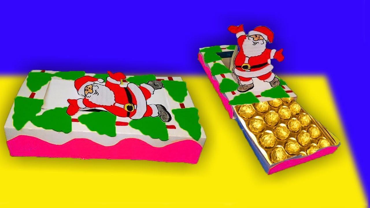 DIY Christmas Explosion Box | Christmas Gift Idea - YouTube