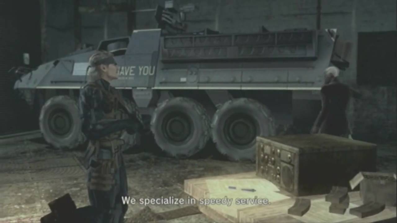 Metal Gear Solid 4 walkthrough 006 Urban Ruins - YouTube