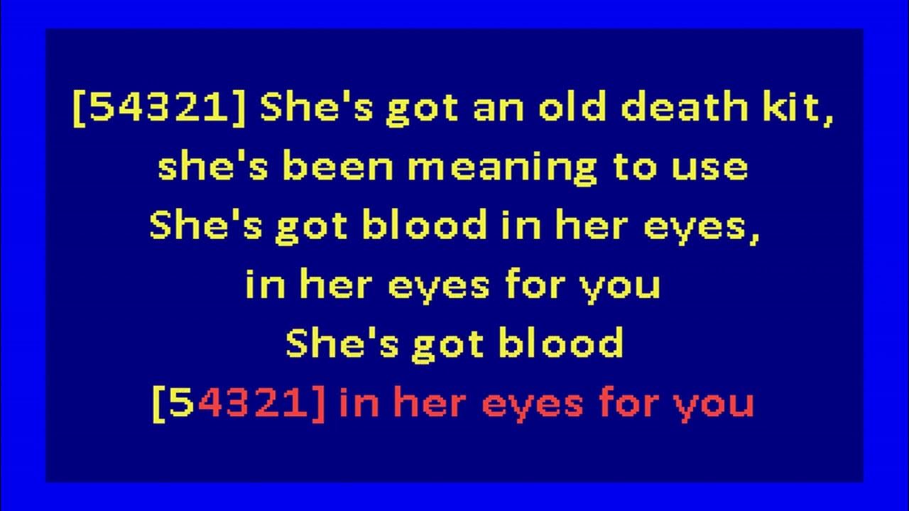 Andrew Bird Fake Palindromes Karaoke Youtube