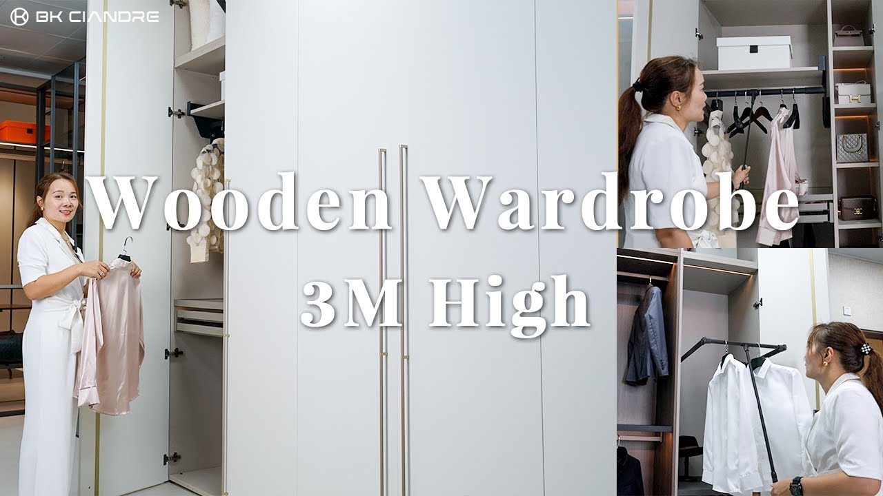 How to solve a 3 meter-high wardrobe | closet tour | Bk Ciandre - YouTube