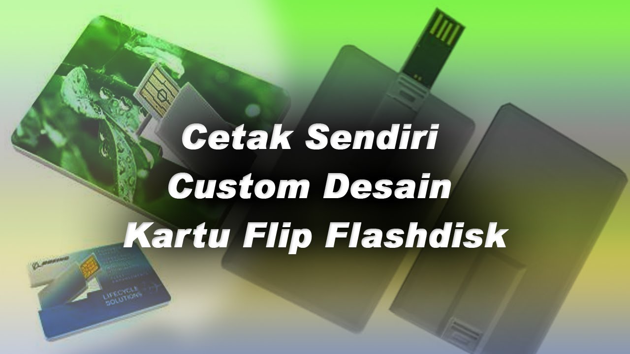 Cetak sendiri custom desain kartu flashdisk flip | portfoliodesign.WEB ...