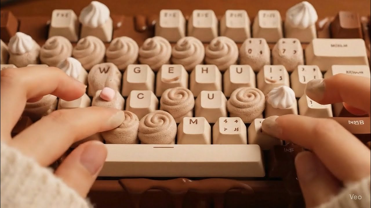 🎀CHOCOTYPE A Keyboard Dessert Series - YouTube