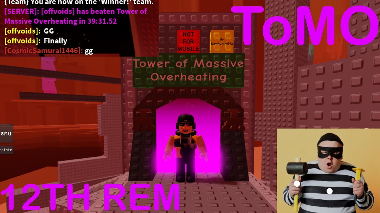 Tower of Massive Overheating - JToH Roblox (12th Remorseless) - YouTube