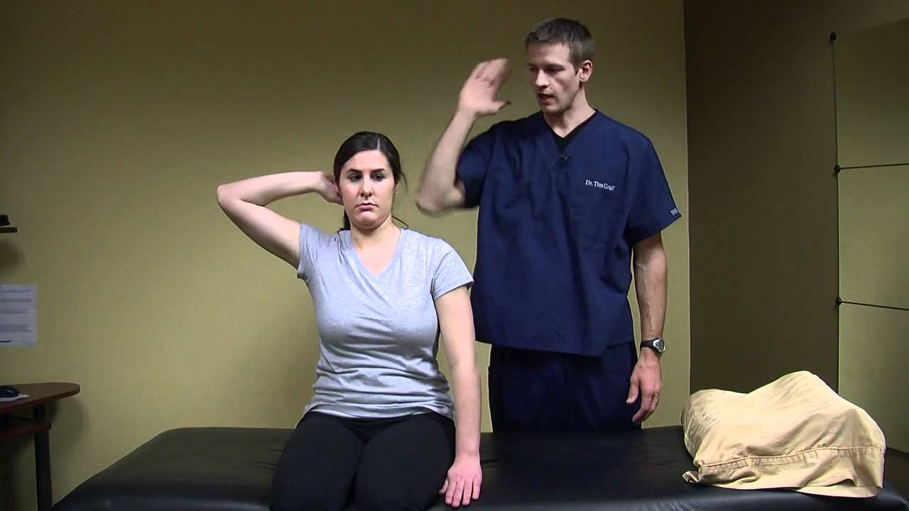 Exercise 11 - Extension Cervical Isometric Exercise - YouTube