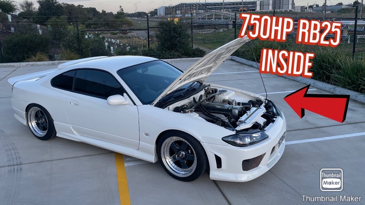 ALL WHEEL DRIVE RB25 Nissan S15 SILVIA - YouTube