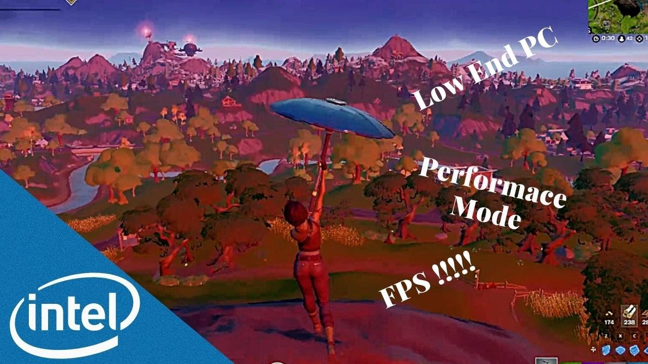 Fortnite Performance Mode vs Low-End PC Gameplay - YouTube