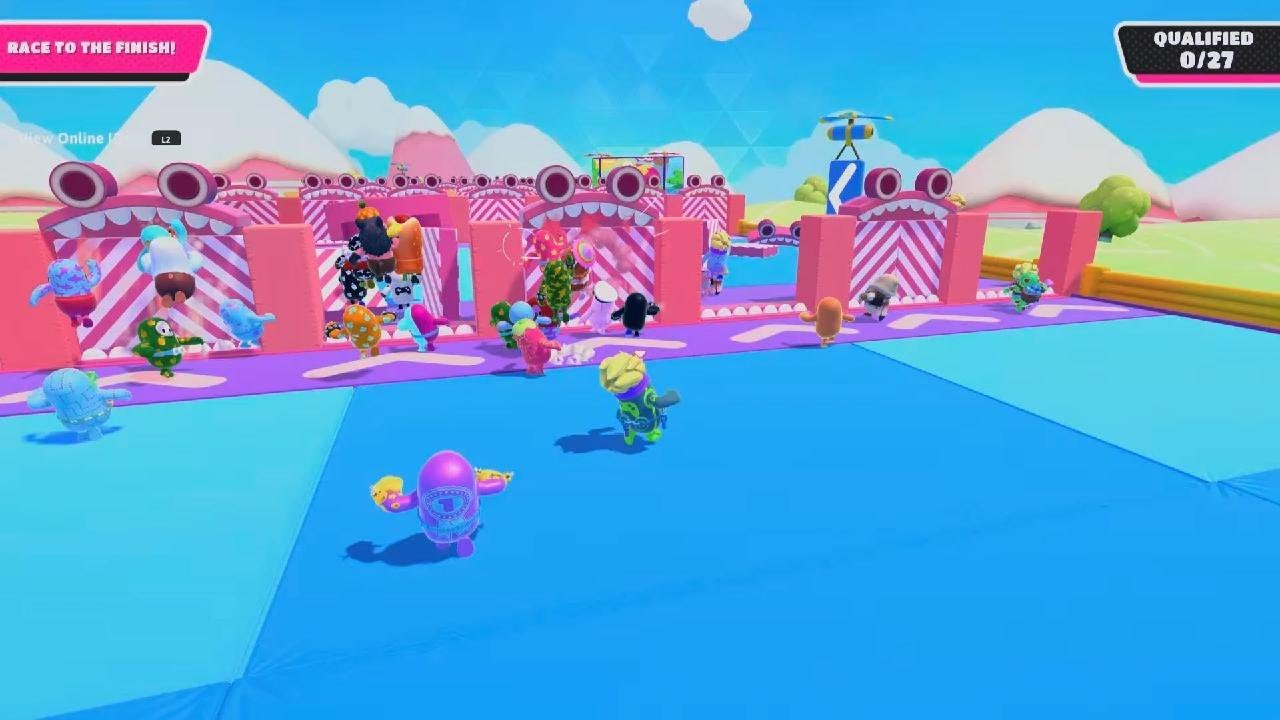 Fall Guys door dash - YouTube